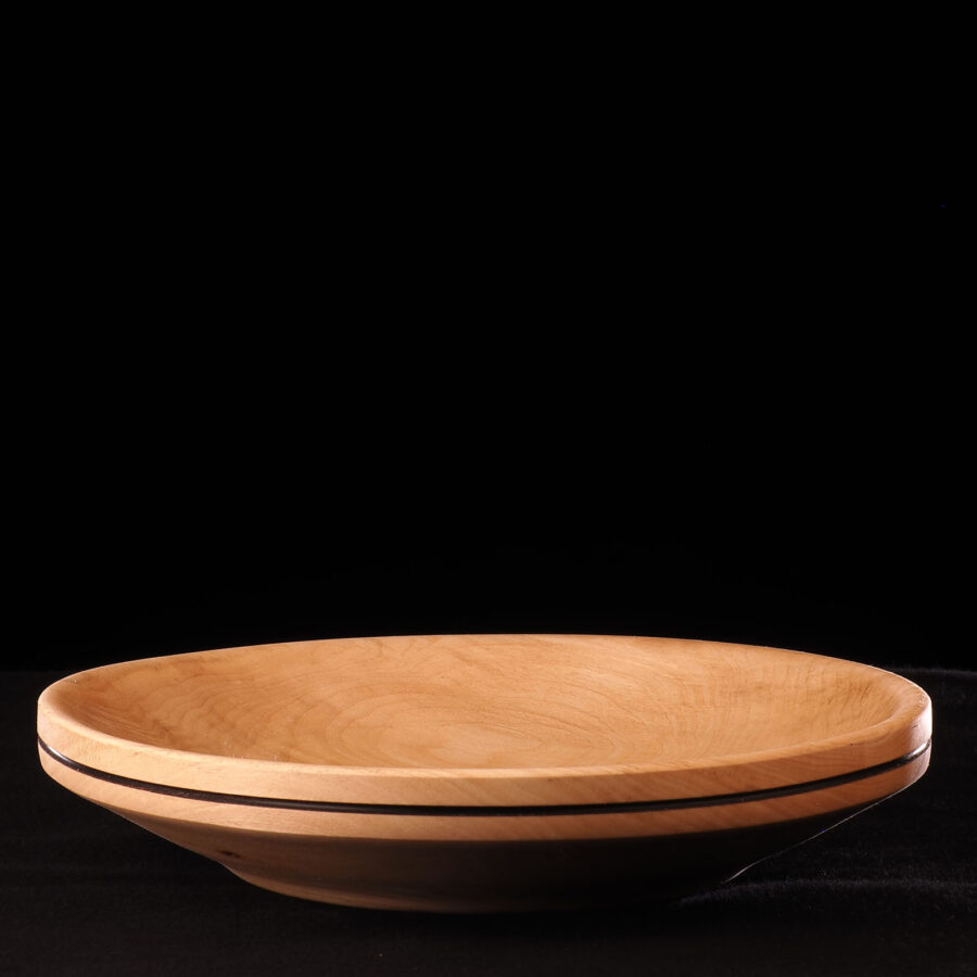 Elegante – piatto artigianale in legno